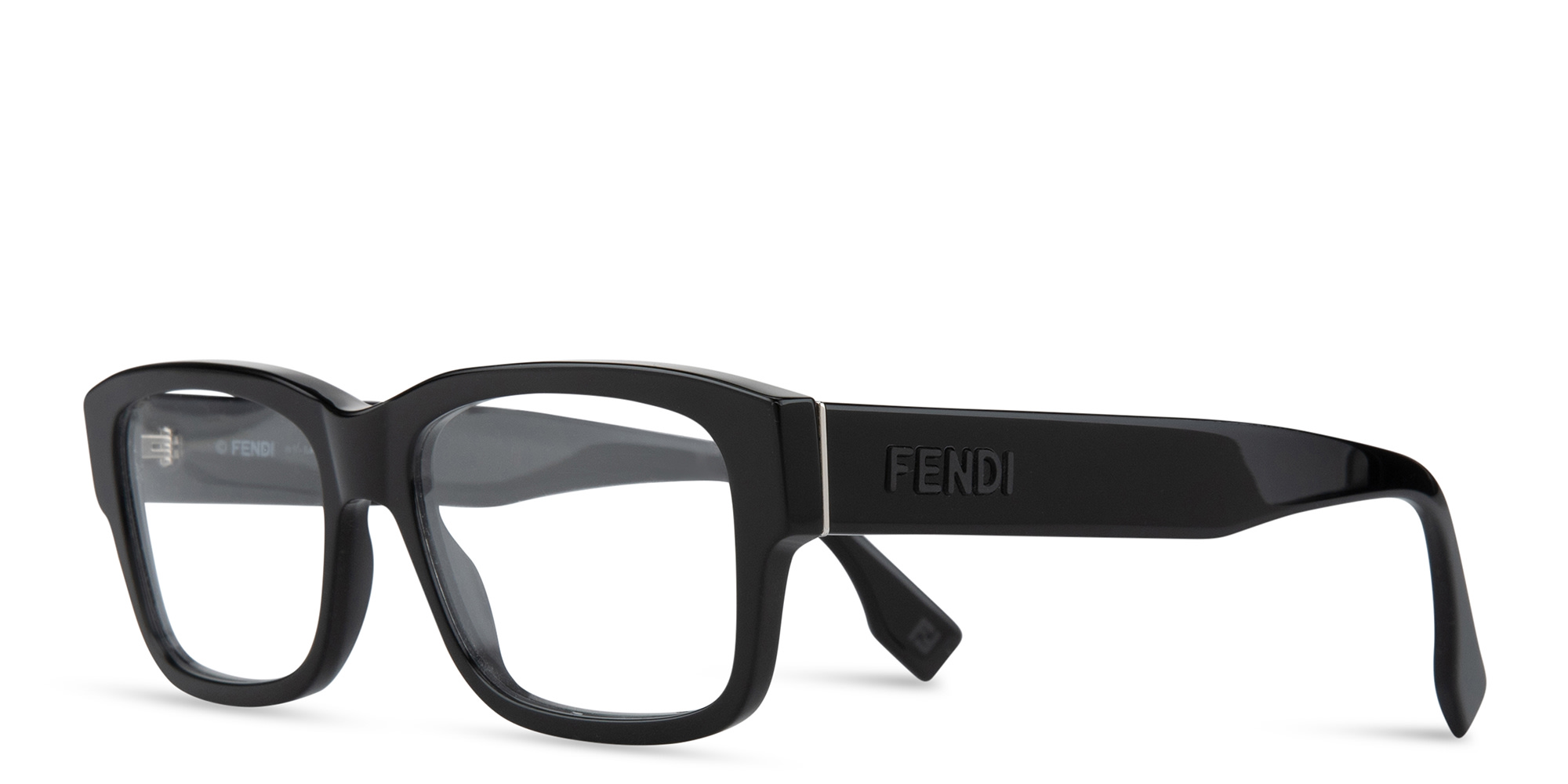 Buy FENDI Fendi Signature Wide Rectangle Eyeglasses Online | MAGRABi UAE