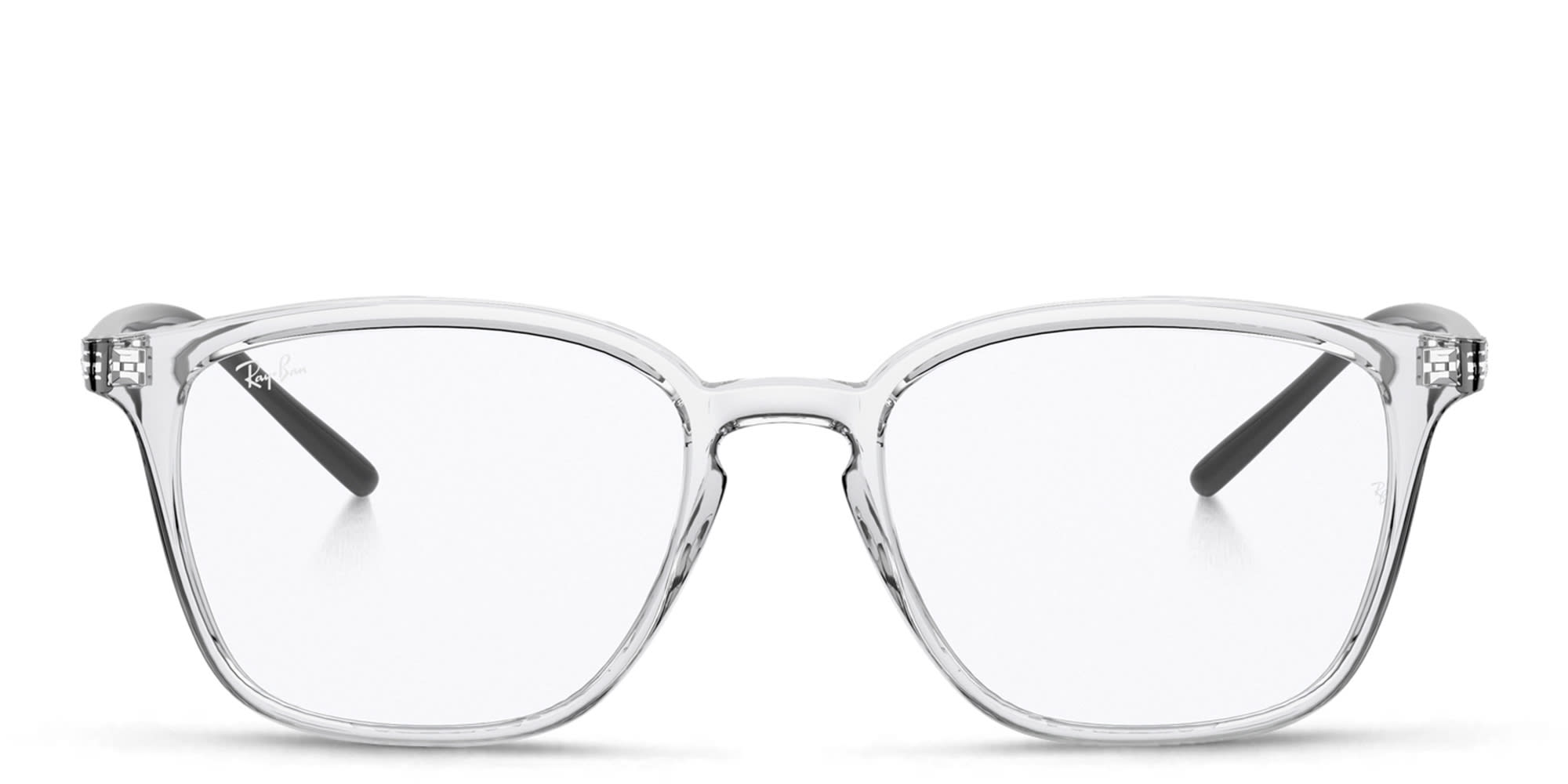 Buy Ray-Ban Logo-Embossed Unisex Square Eyeglasses Online | MAGRABi UAE