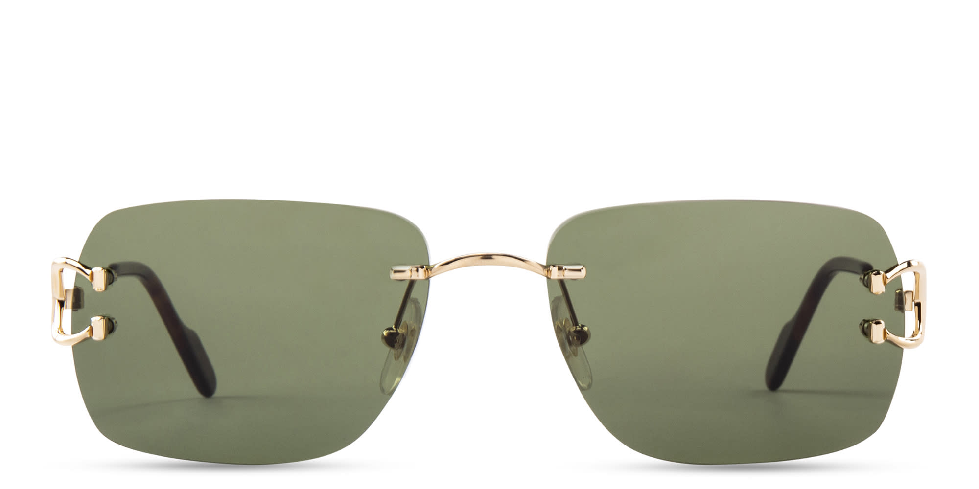Buy Cartier Signature 'C'de Cartier Rimless Sunglasses Online | MAGRABi KSA