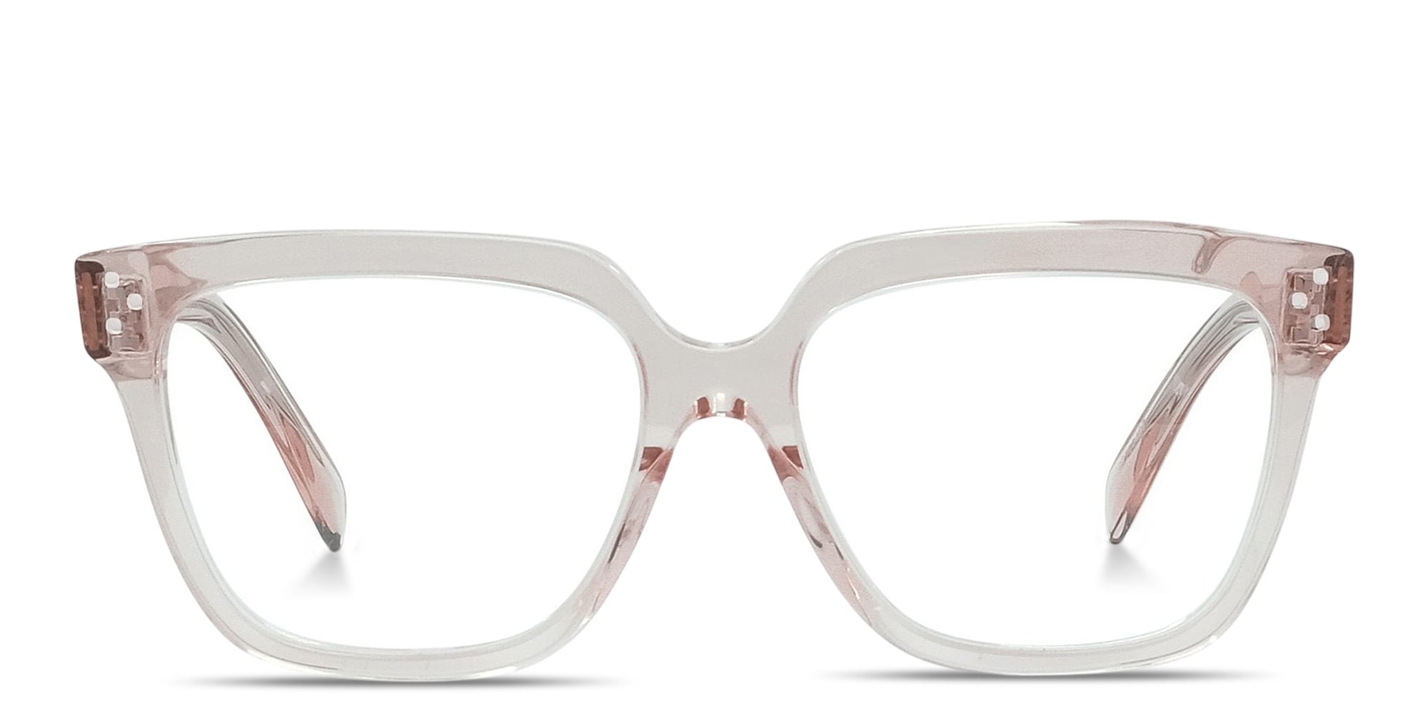 Buy CELINE 3 Dots Wide Square Eyeglasses Online | MAGRABi Qatar