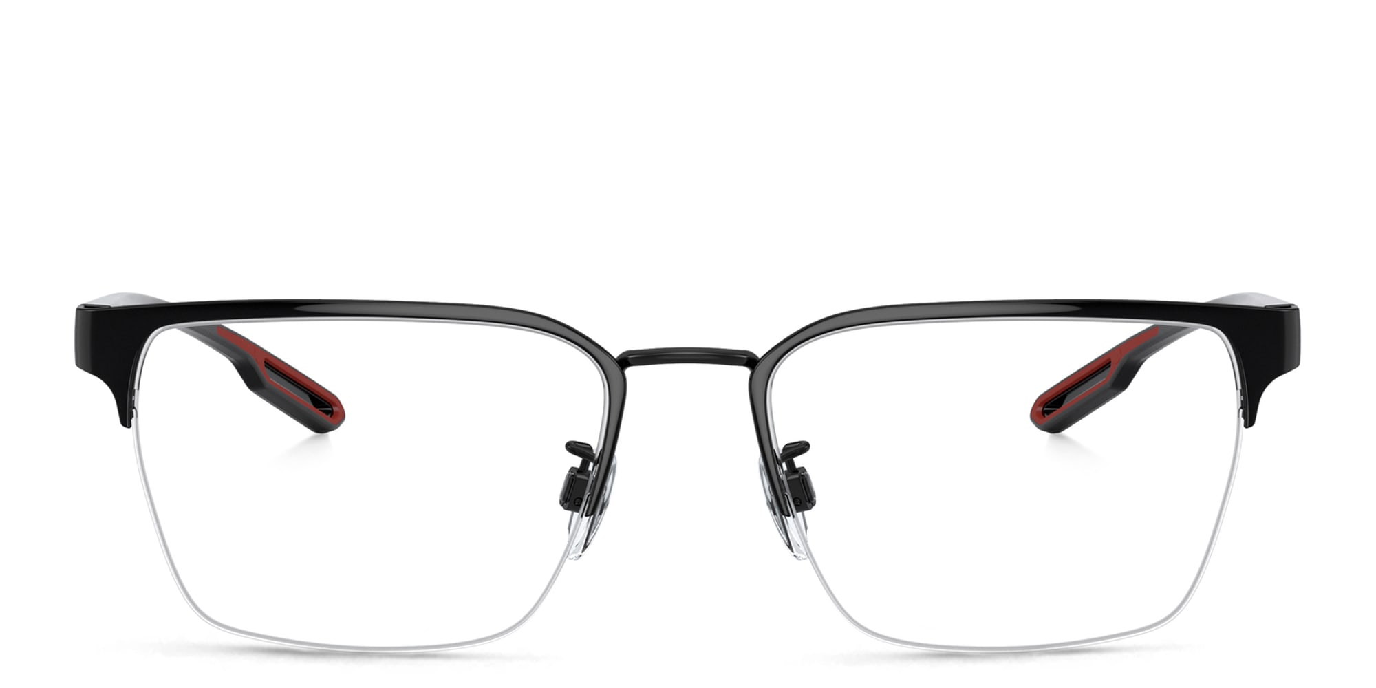 Buy Emporio Armani Half-Rim Square Eyeglasses Online | MAGRABi UAE