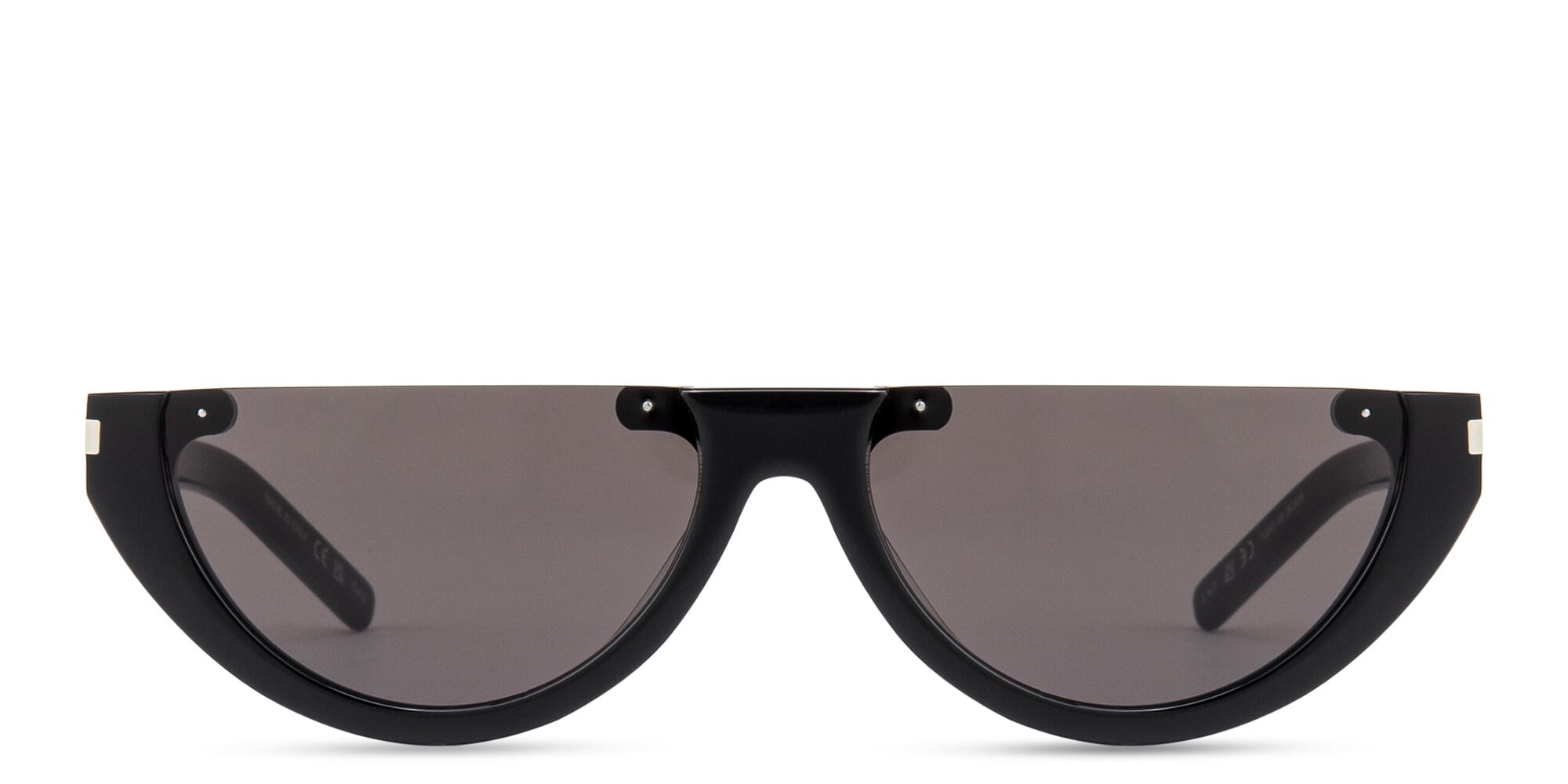 Buy SAINT LAURENT Unisex Half-Rim Cat-Eye Sunglasses Online | MAGRABi UAE
