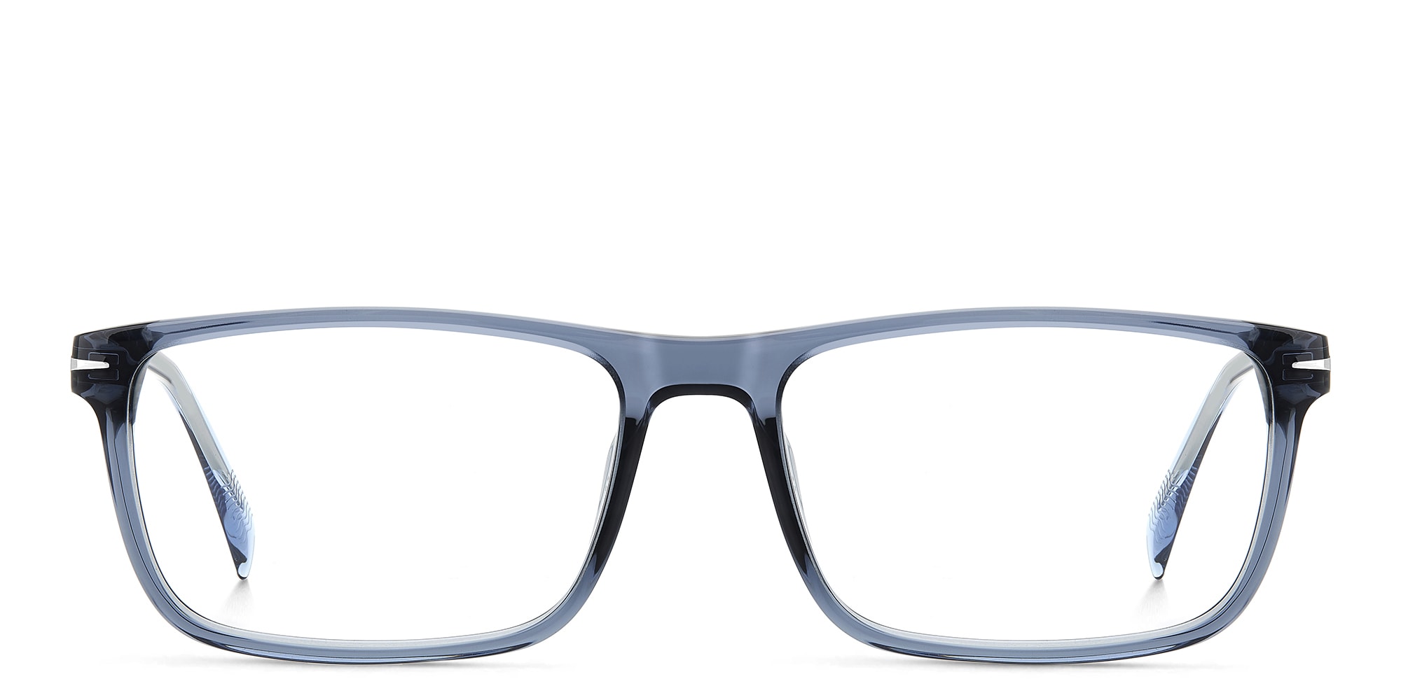 Buy DAVID BECKHAM Timeless Icons Wide Rectangle Eyeglasses Online ...