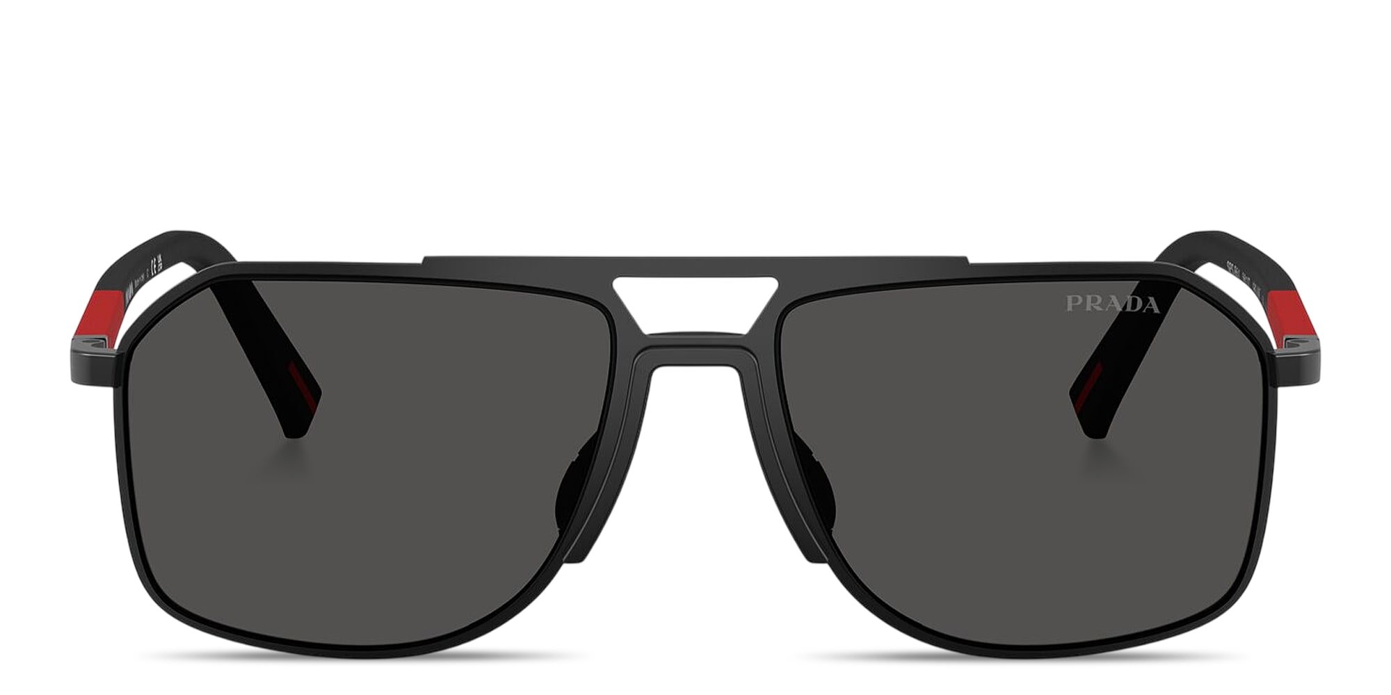 Buy Prada Linea Rossa Logo Signature Pilot Sunglasses Online | MAGRABi ...