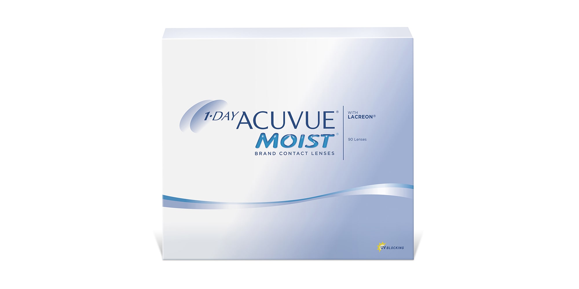 Buy ACUVUE 1-Day MOIST Clear Contact Lenses - Pack of 90 Online ...